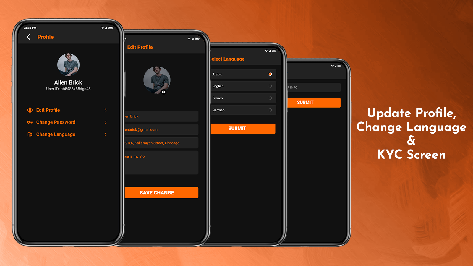 CrypInvest - Cryptocurrency Investment Platform Flutter App UI Kit by AppDevsX